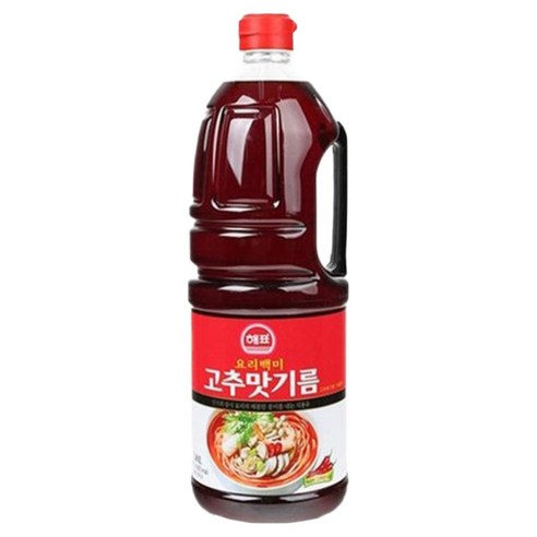 HaePyo Red Pepper Oil 1.8L – Korean Chili Flavored Cooking Oil ...