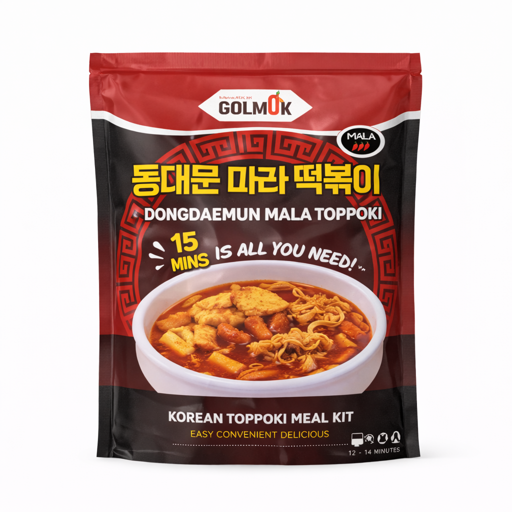 DDM Dongdaemun Mala Tteokbokki Korean Spicy Hotpot Rice Cake Frozen 70 ...