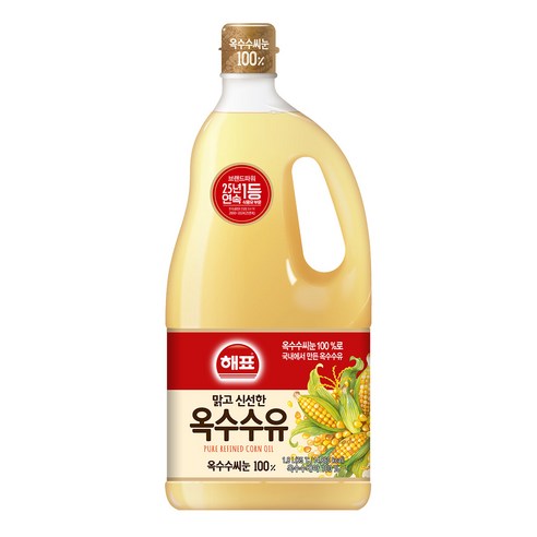 HaePyo Corn Oil 1.8L – Pure Refined Korean Cooking Oil — Asianfoodnz