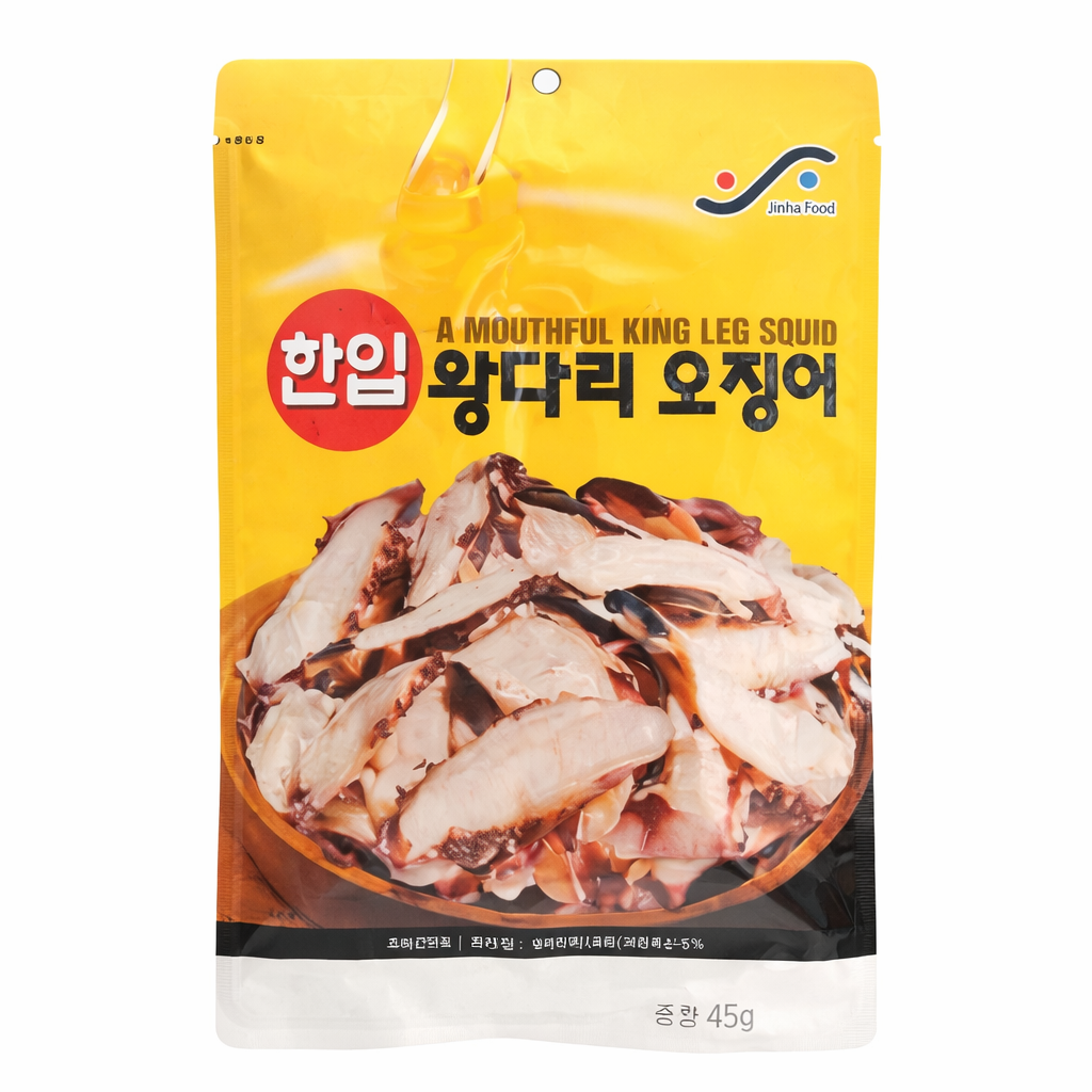 JINJU Squid Legs Snack 45g — Asianfoodnz