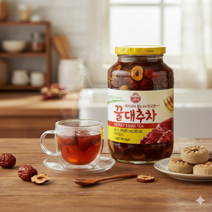 OTTOGI Honey Jujube Tea 1kg – Korean Jujube & Honey Tea Concentrate ...
