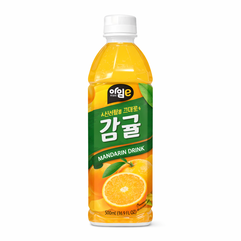IMe Jeju Mandarin Juice Korean Citrus Fruit Drink 500ml — Asianfoodnz